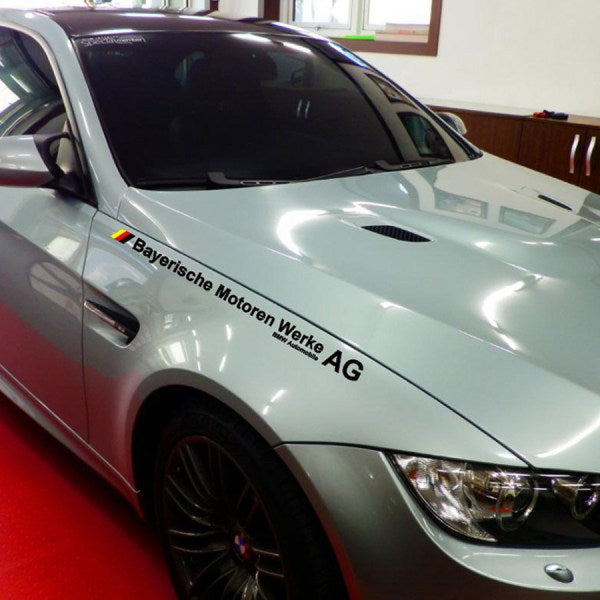 Bayerische Motoren Werke (BMW) Vinyl Decal (2 pieces, choose your colo ...