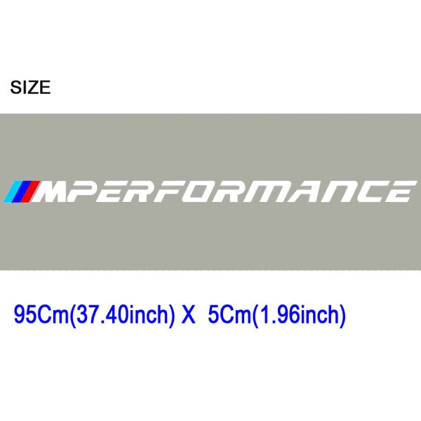 BMW M Performance Vinyl Decal (choose your color) | KNL GiftShop