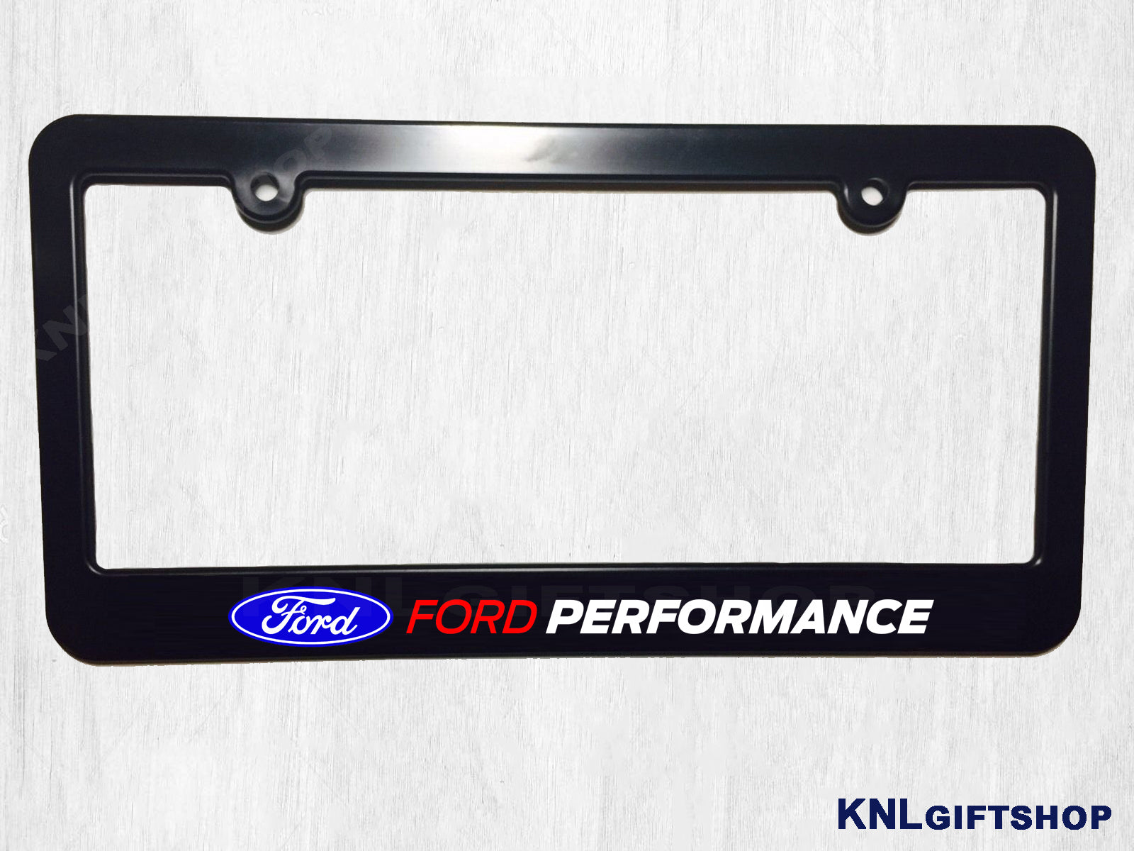 Ford Performance License Plate Frame, Style 1 (2 Frames) | KNL GiftShop