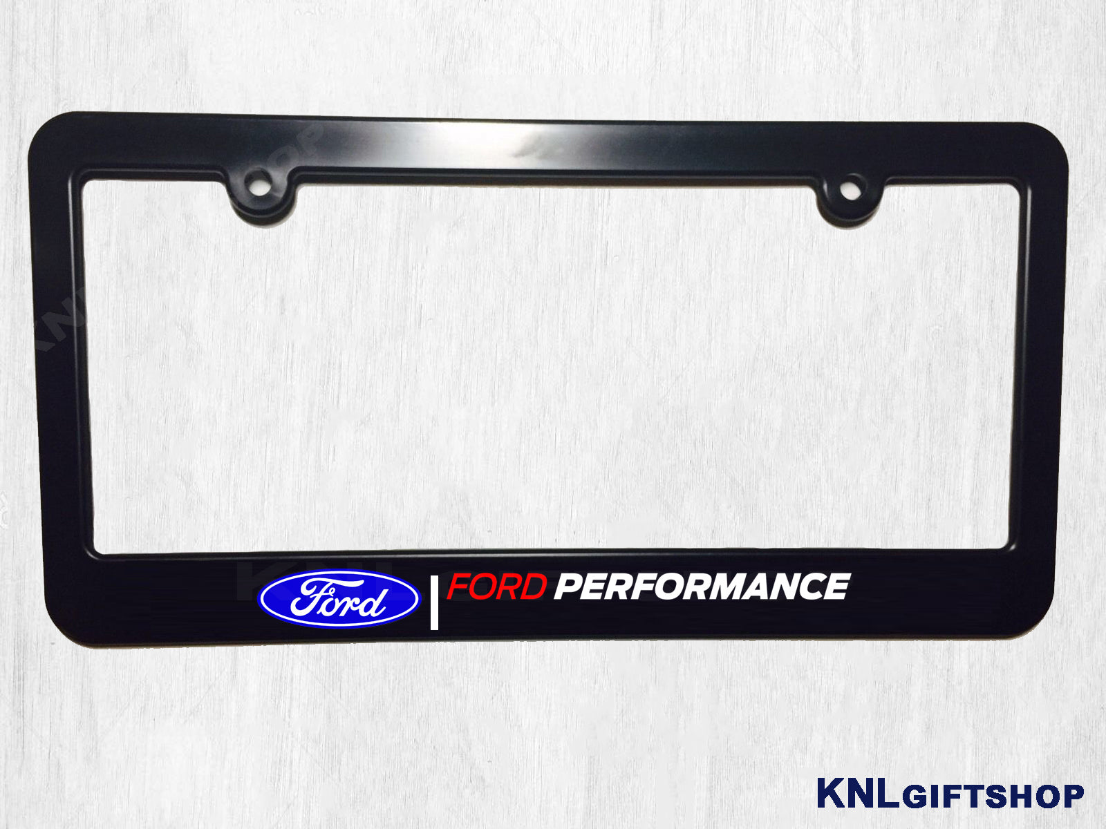 Ford Performance License Plate Frame, Style 4 (2 Frames) | KNL GiftShop