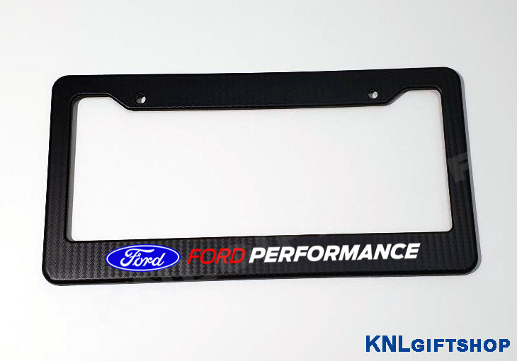 Ford Performance License Plate Frame (Carbon Fiber) | KNL GiftShop